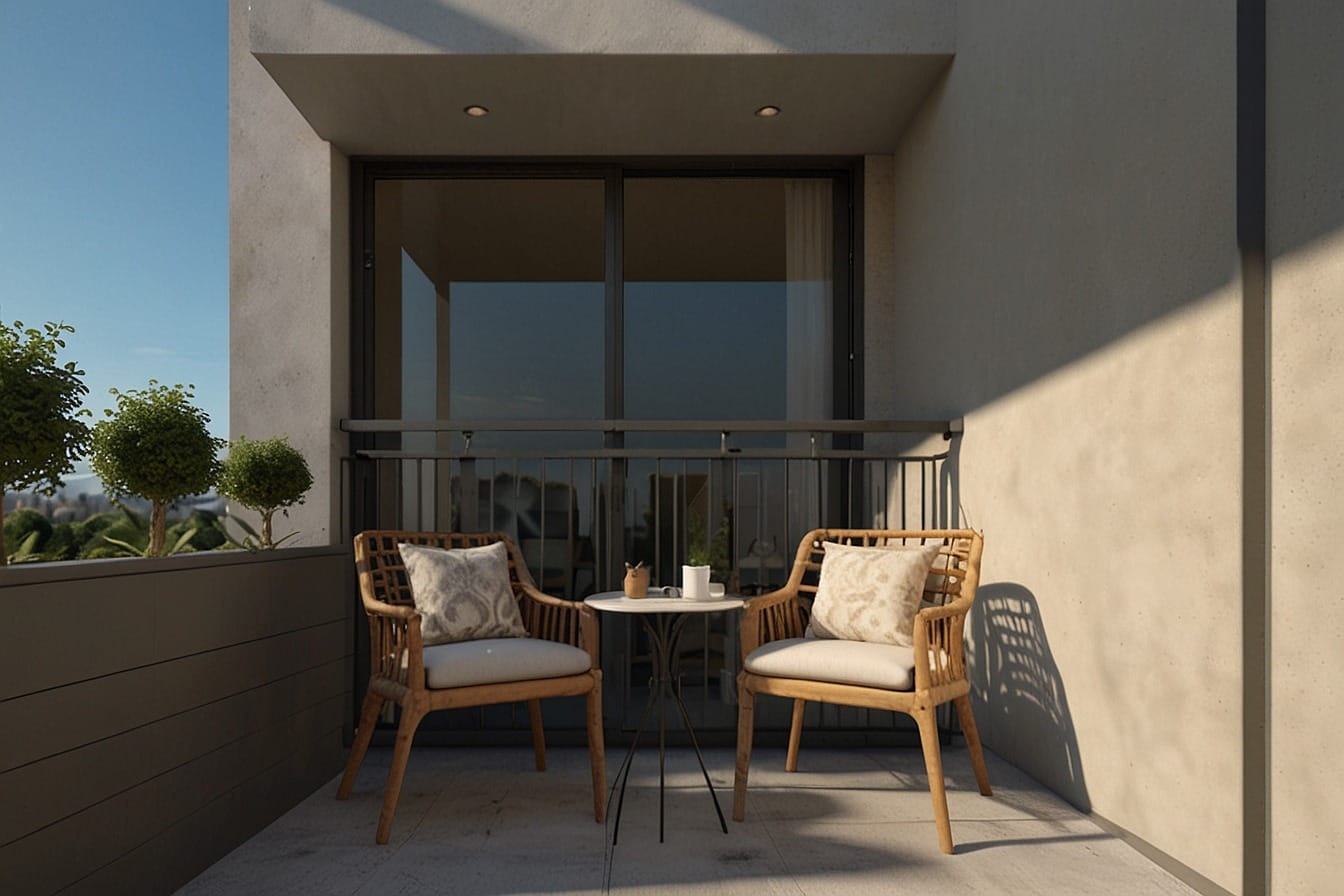 How to Design Small Spaces in California: Balcony Ideas - DrBalcony